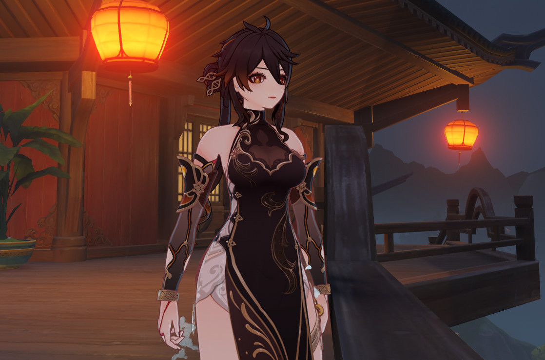 Genderbent Zhongli Mod for Genshin Impact | GI Mods