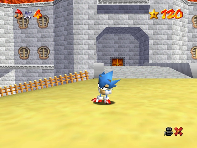 Sonic Character: Rebooted Mod for Super Mario 64 PC Port | SM64 PC Mods