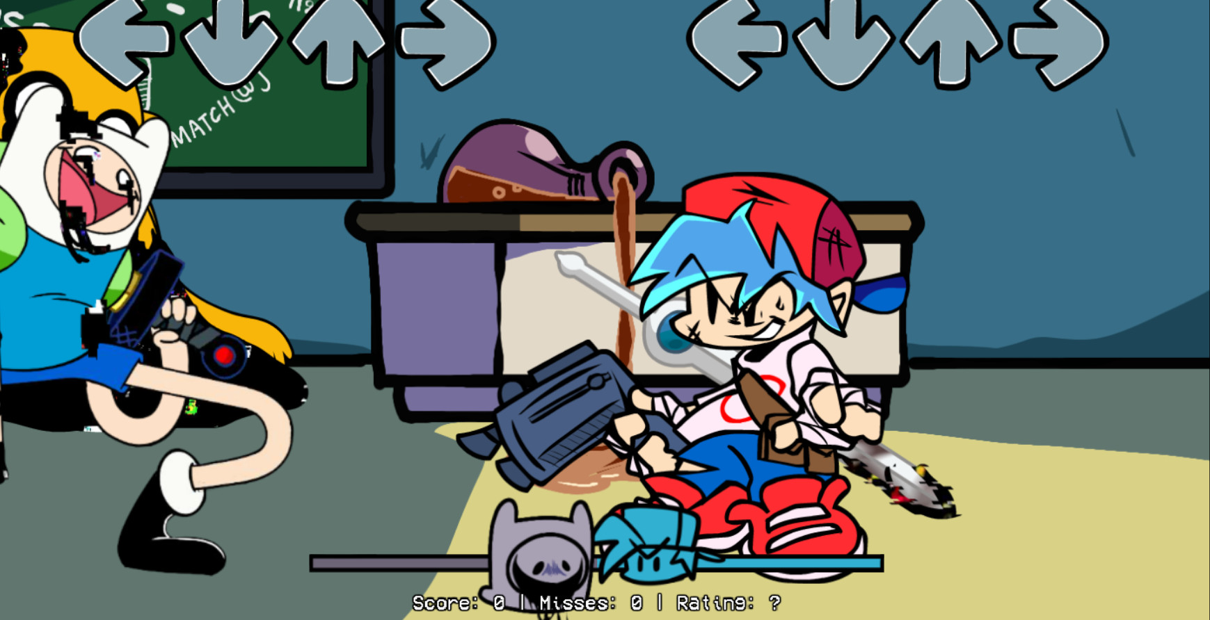 Fnf Vs Corrupted-Finn-And-Jake [REMADE] FM Mod for Friday Night Funkin ...