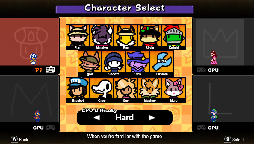 SMB2 Playble Pack Mod for Party Project | PProject Mods
