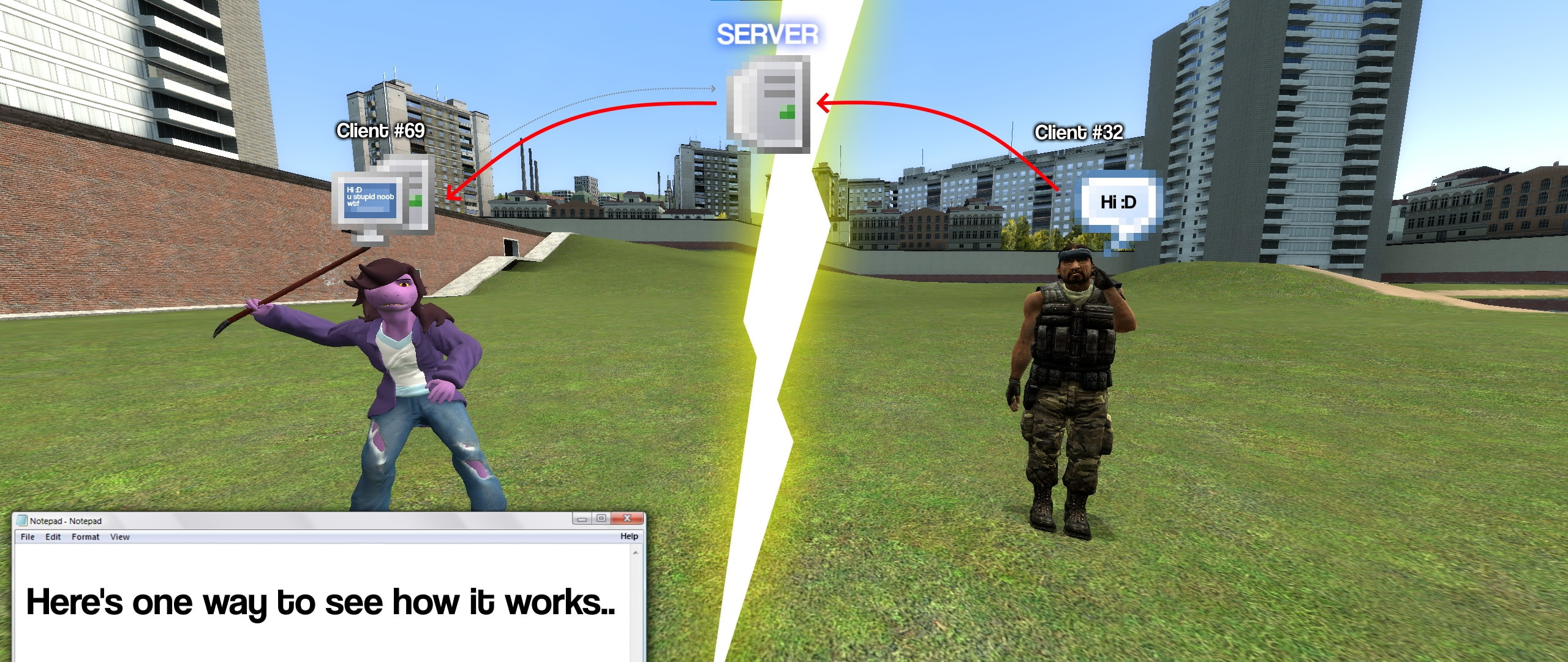 Gmod Inter Chat Mod for Garry's Mod | GMod Mods