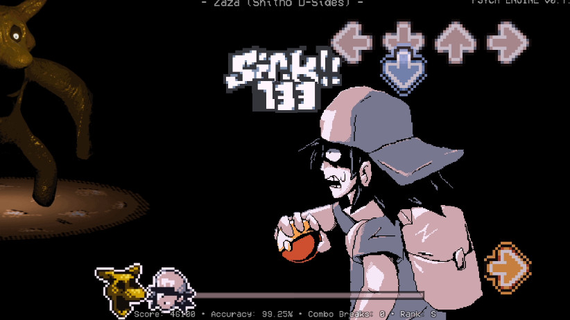 Zaza (Shitno D-Sides) Playable Mod for Friday Night Funkin' | FNF Mods