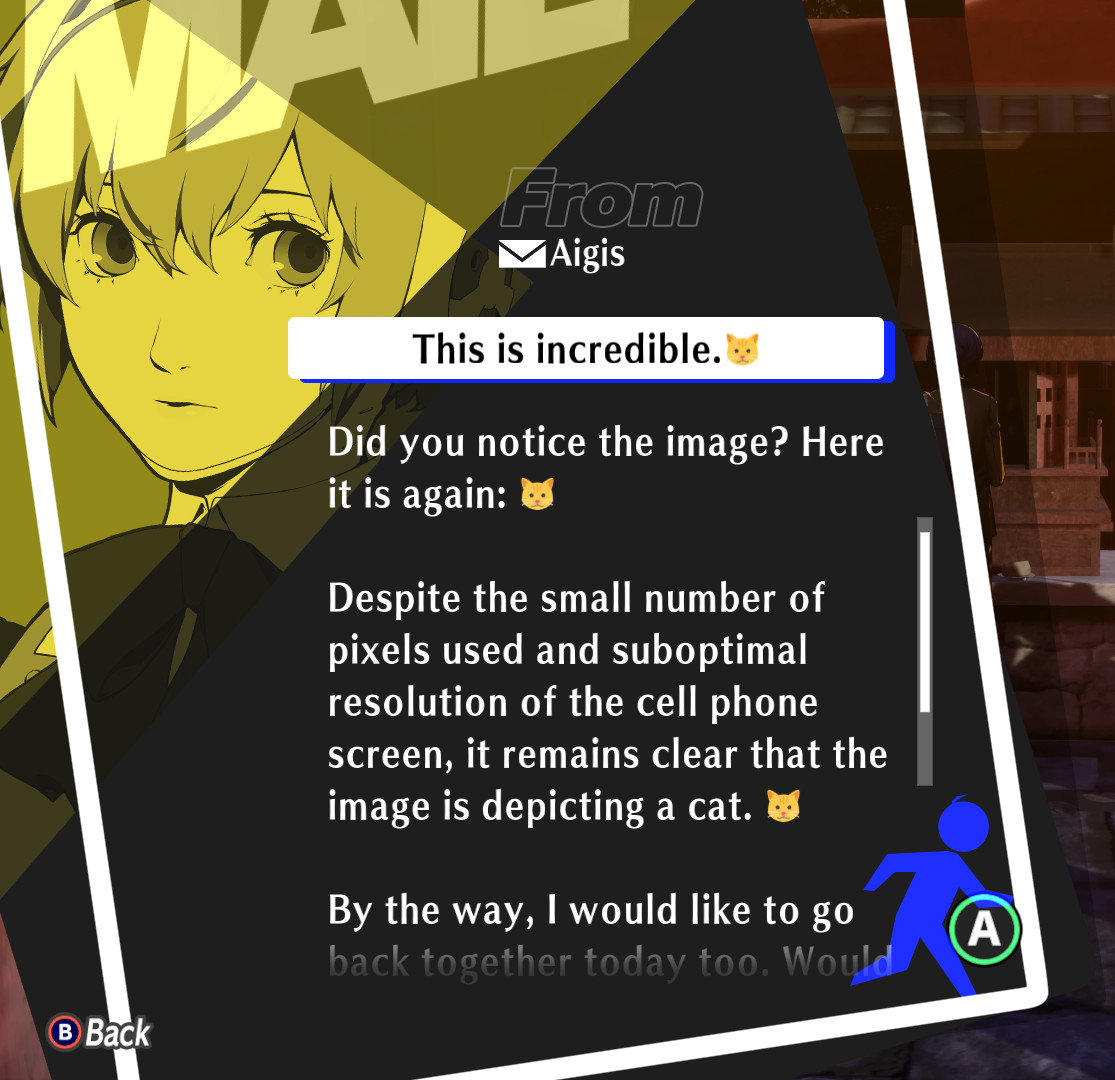 Real Cat Emoji Mod for Persona 3 Reload | P3R Mods