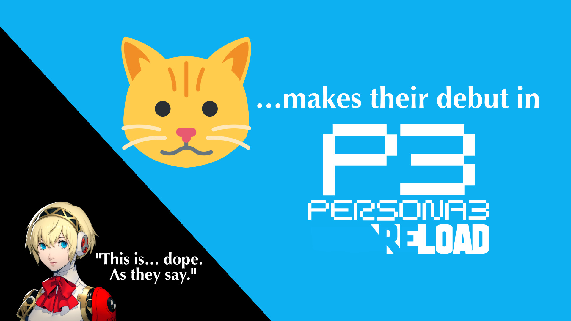 Real Cat Emoji Mod for Persona 3 Reload | P3R Mods
