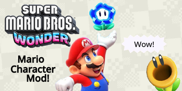 Mario (Wonder) Character Mod! Mod for Pokémon Wilds | PokéWilds Mods
