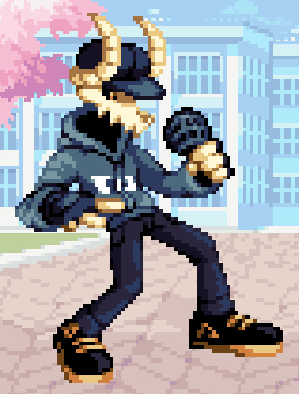 VS.Tabi pixel art pack Mod for Friday Night Funkin' | FNF Mods