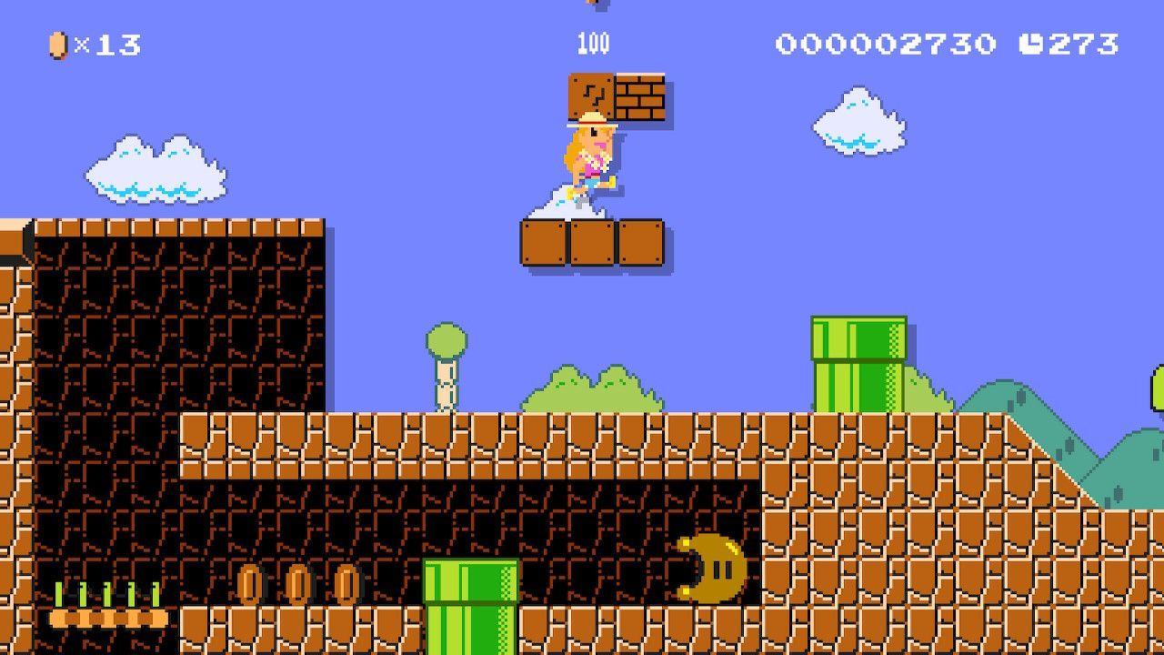 Mario Odyssey Skins (SMB style) Mod for Super Mario Maker 2 | SMM2 Mods