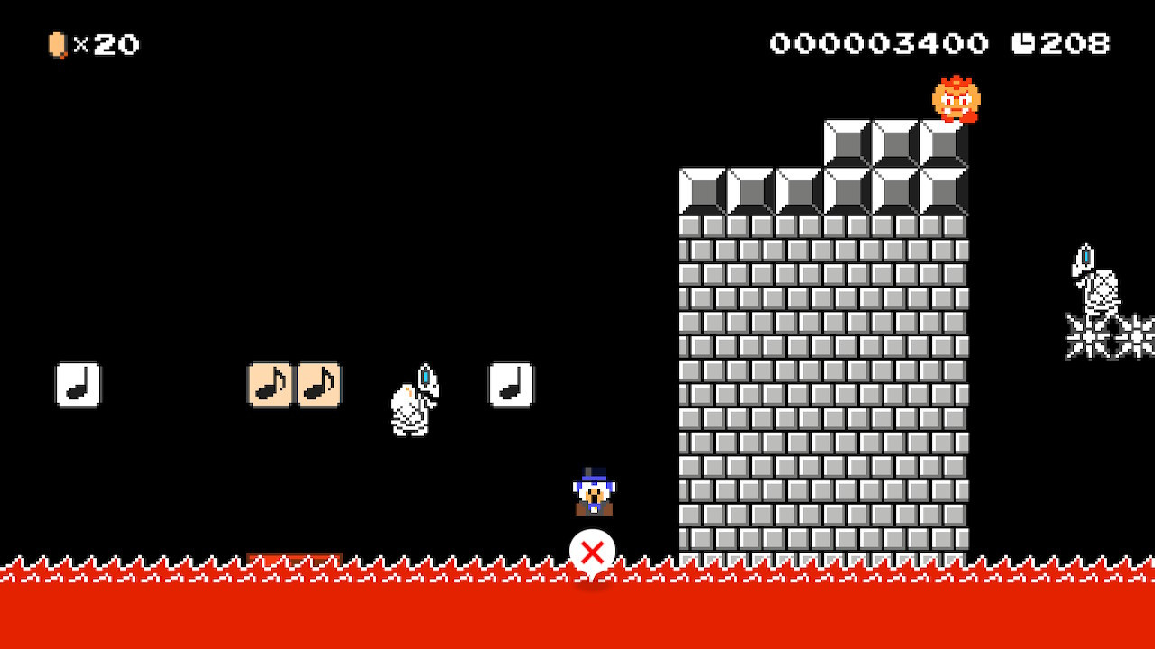 Mario Odyssey Skins (SMB style) Mod for Super Mario Maker 2 | SMM2 Mods