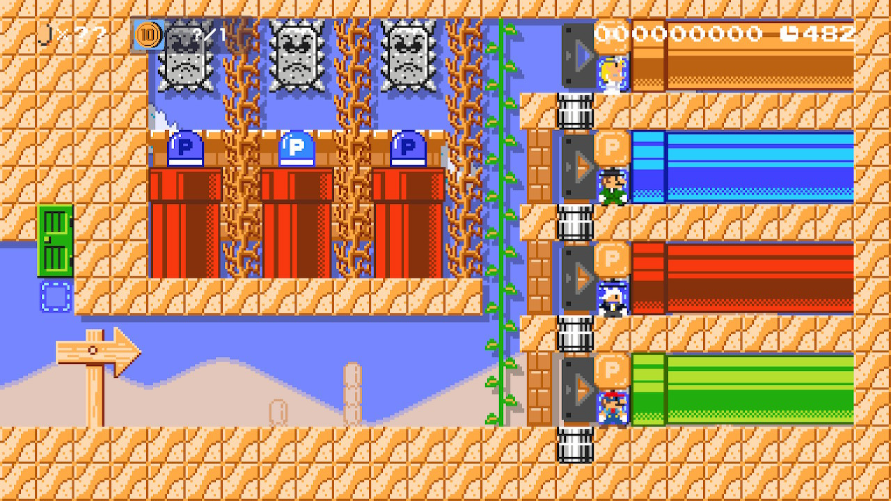 Mario Odyssey Skins (SMB style) Mod for Super Mario Maker 2 | SMM2 Mods