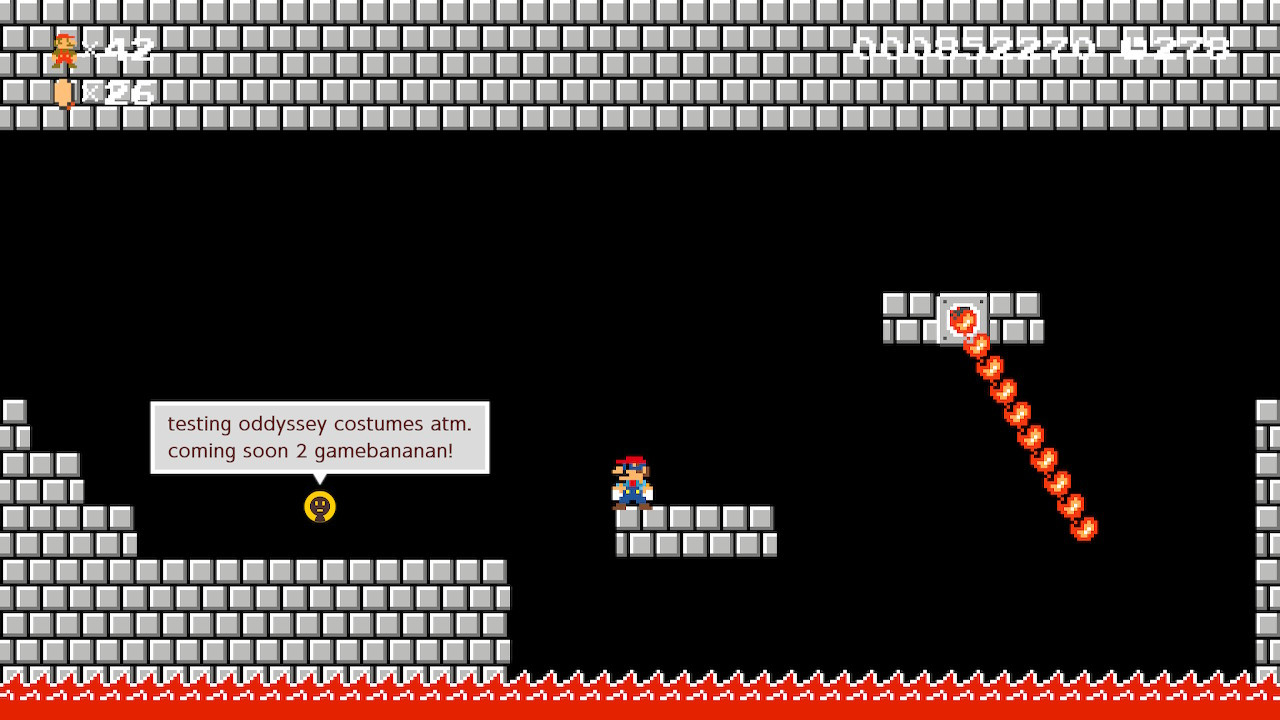 Mario Odyssey Skins (SMB style) Mod for Super Mario Maker 2 | SMM2 Mods