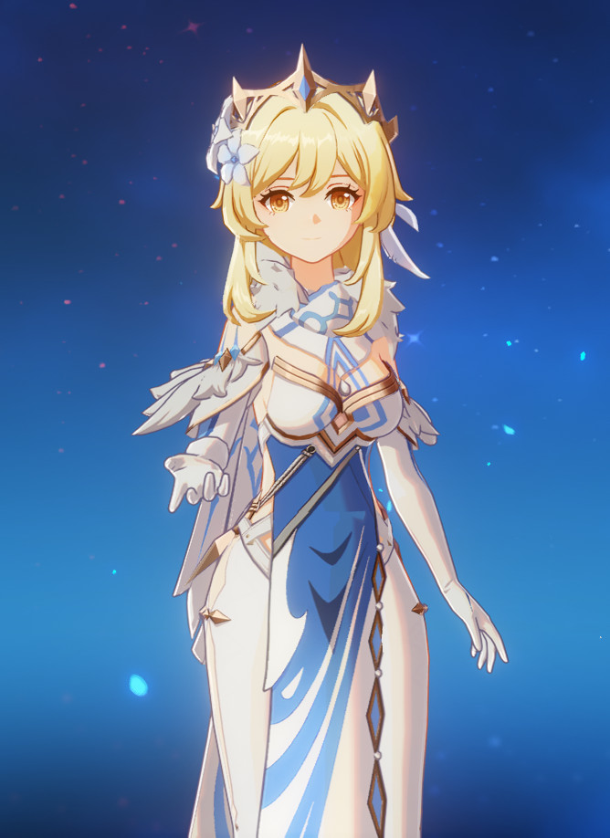 Celestial Lumine - Re-color Mod for Genshin Impact | GI Mods