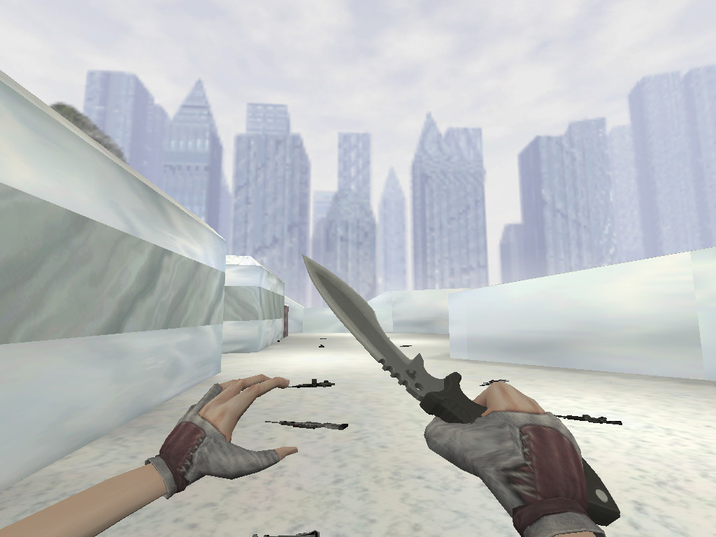 CS2 Kukri Knife (Default Arms) Mod for Counter-Strike 1.6 | CS1.6 Mods