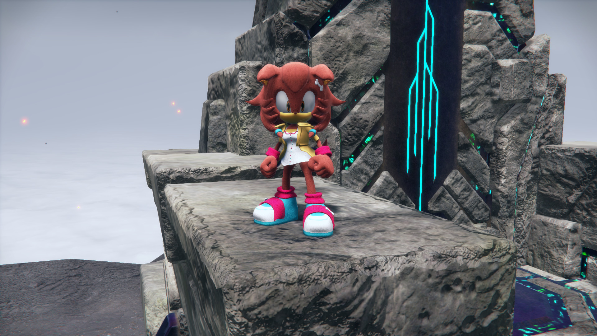 Inugami Korone Mod for Sonic Frontiers | Frontiers Mods