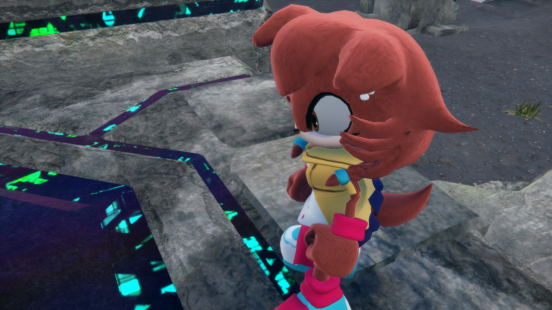 Inugami Korone Mod for Sonic Frontiers | Frontiers Mods