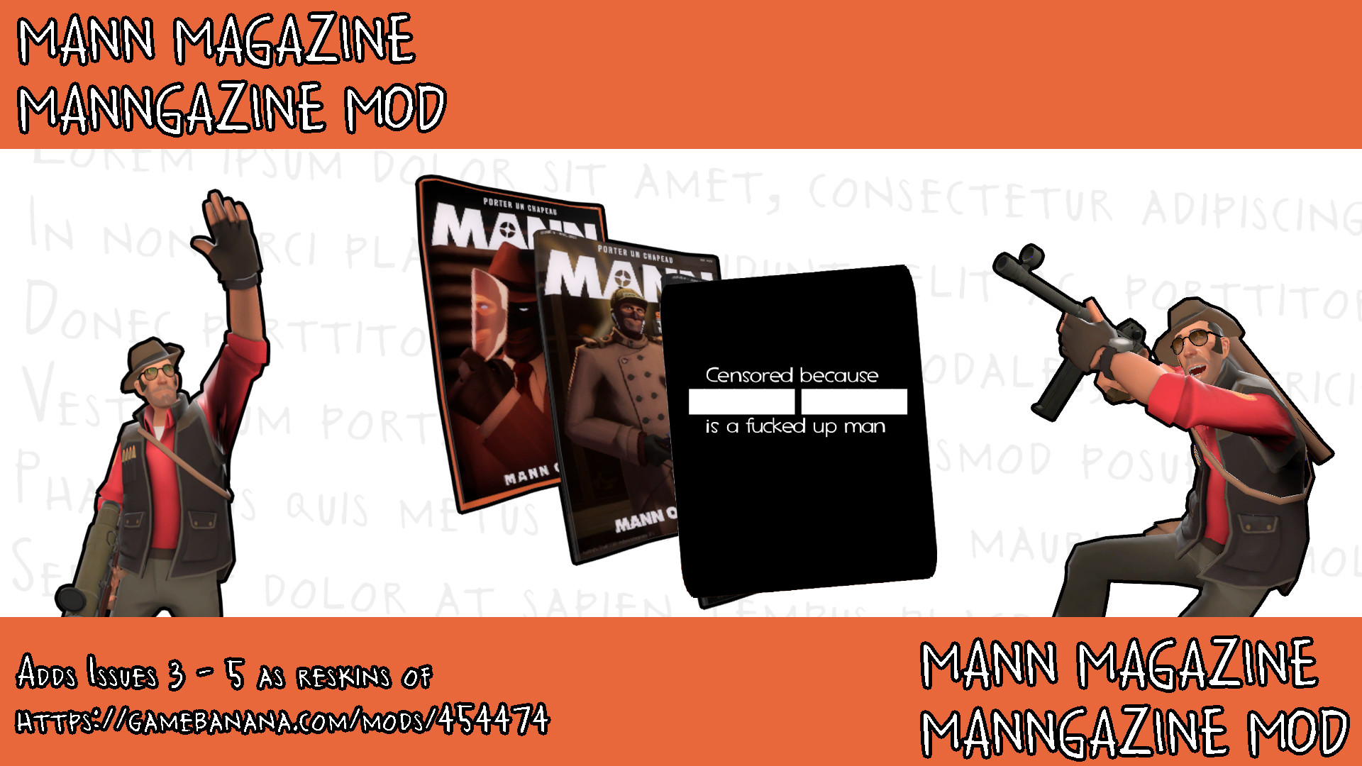 Mann Magazine Manngazines Mod for Team Fortress 2 | TF2 Mods