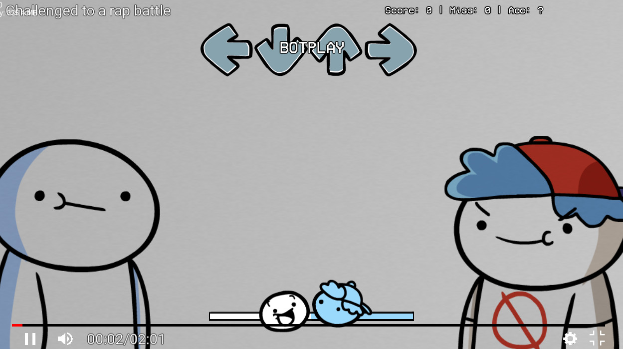 An fnf odd1sout oneshot Mod for Friday Night Funkin' | FNF Mods