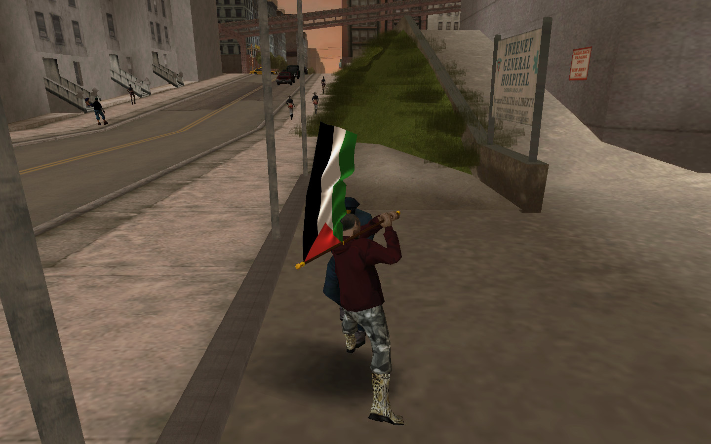 #FreePalestine Flag Over Shove Mod for Grand Theft Auto: San Andreas ...