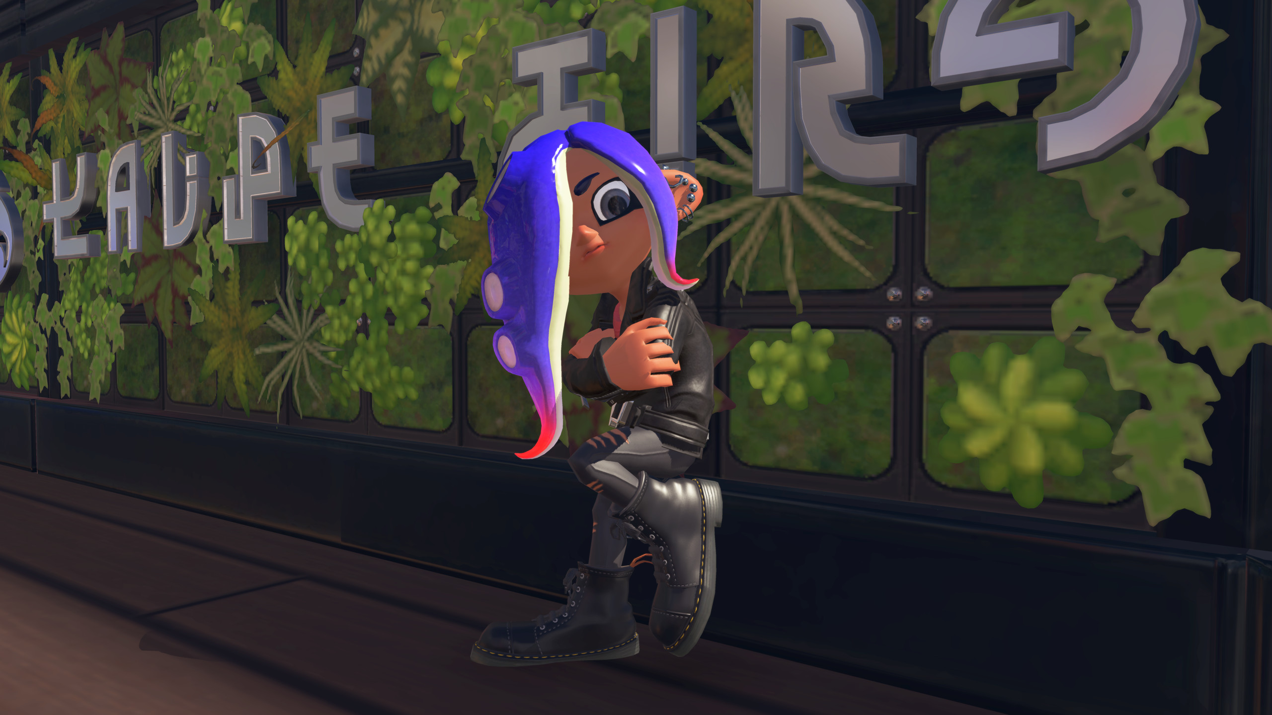 Acht/Dedf1sh Hairstyle/Gear Mod for Splatoon 3 | Splatoon 3 Mods