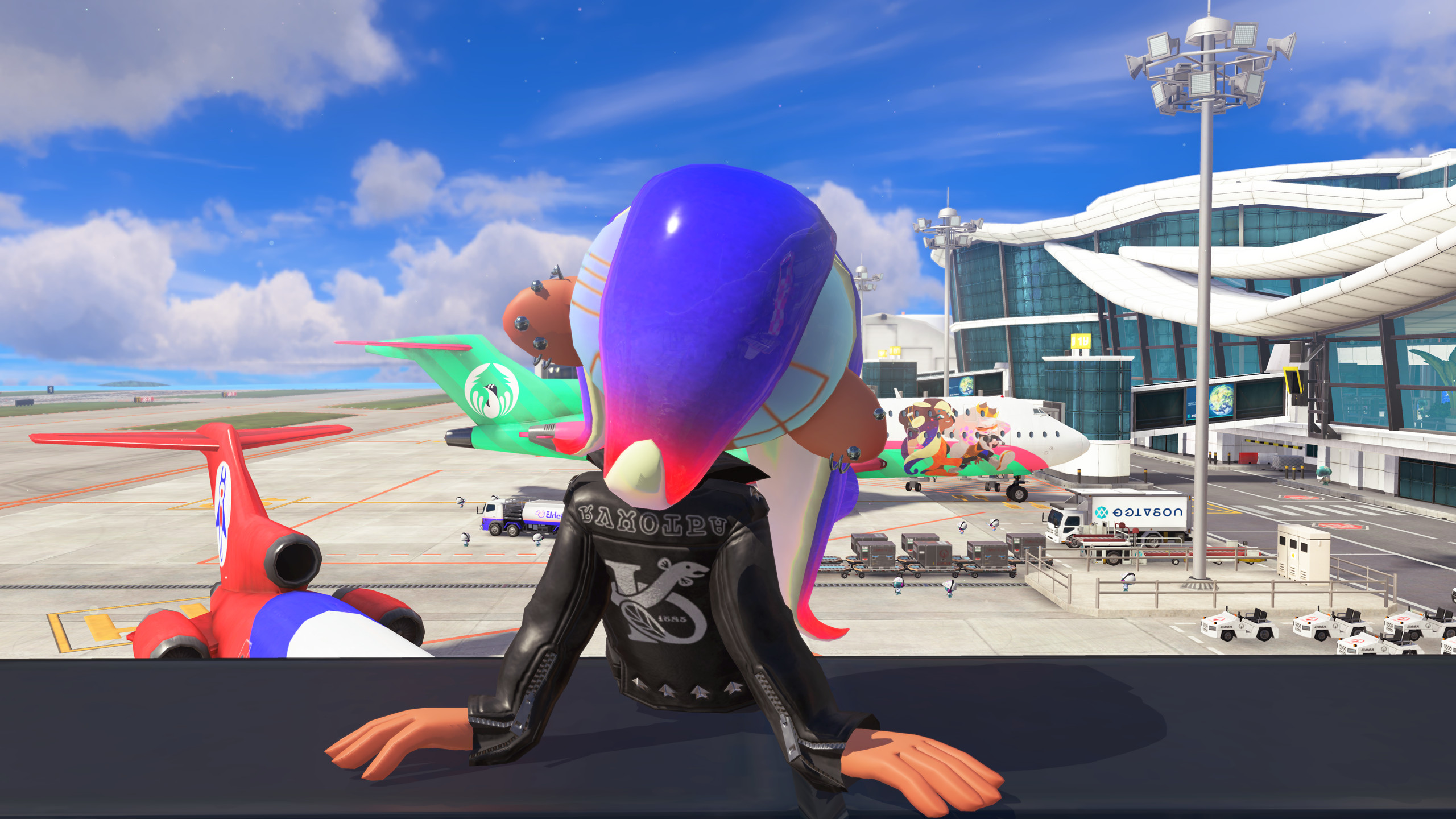 Acht/Dedf1sh Hairstyle/Gear Mod for Splatoon 3 | Splatoon 3 Mods