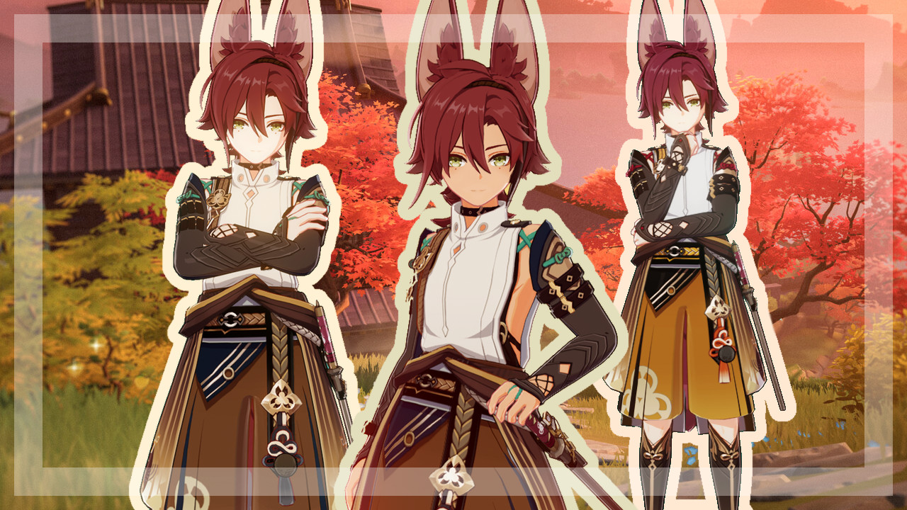 Fox Heizou + Recolor Mod for Genshin Impact | GI Mods