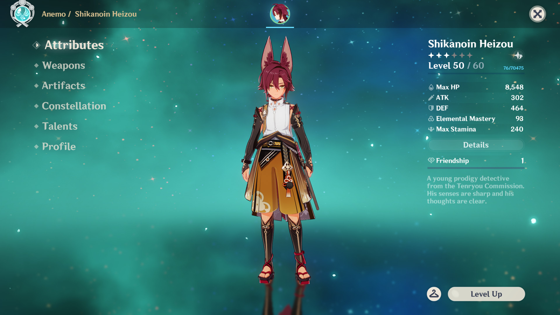 Fox Heizou + Recolor Mod for Genshin Impact | GI Mods