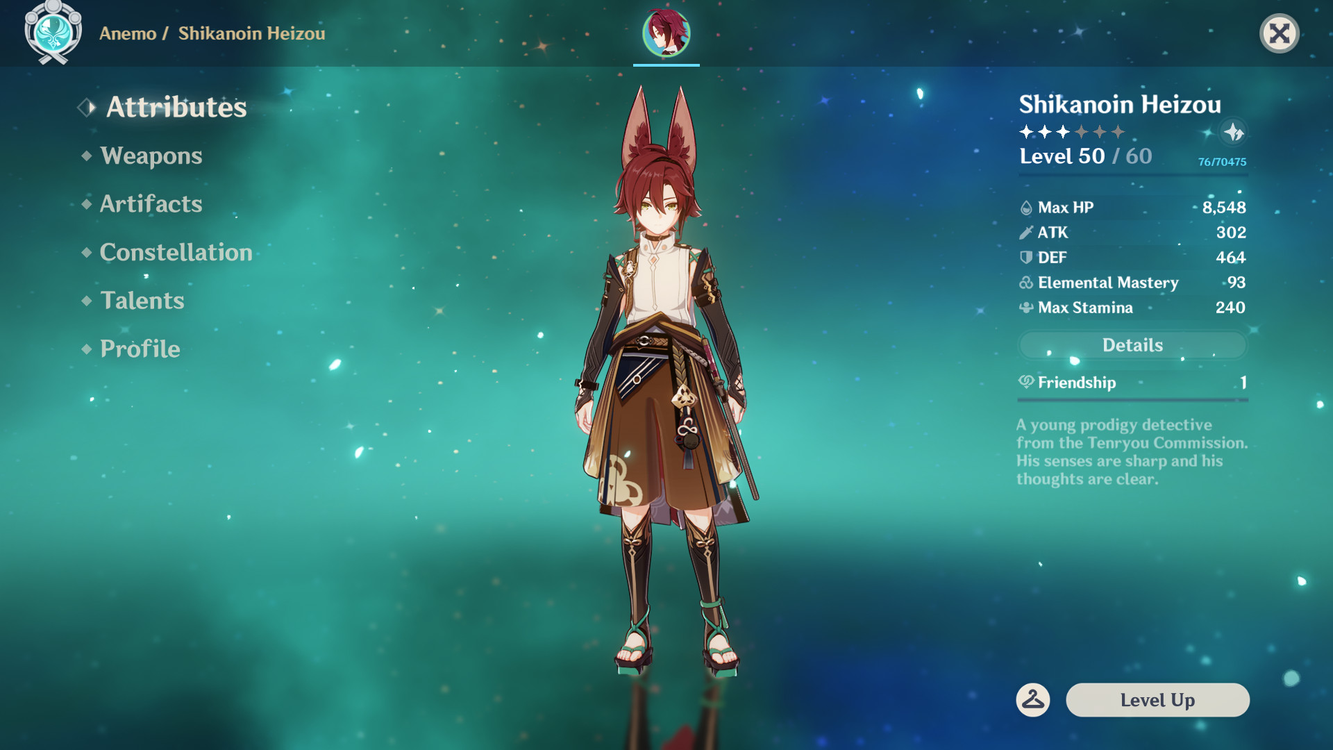 Fox Heizou + Recolor Mod for Genshin Impact | GI Mods