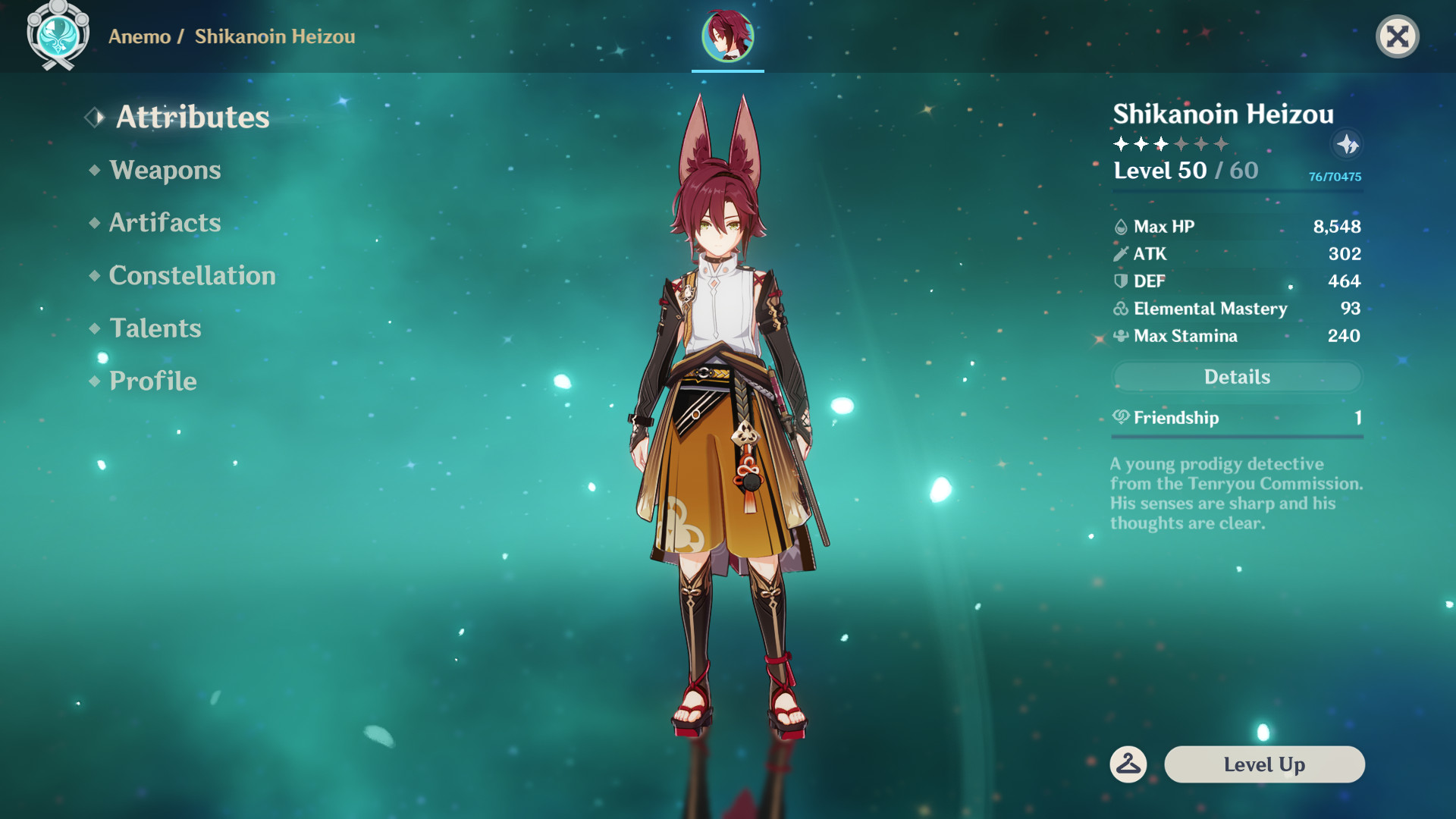Fox Heizou + Recolor Mod for Genshin Impact | GI Mods