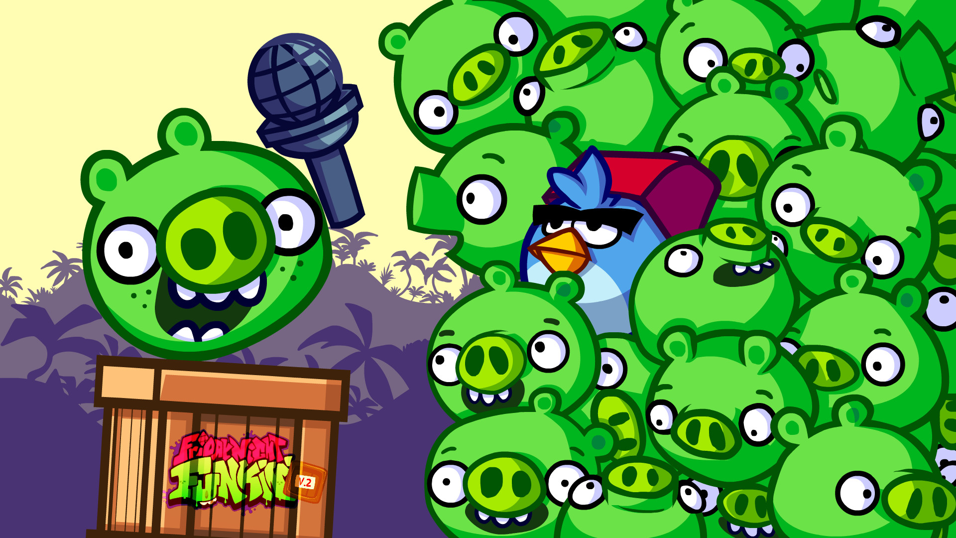 FNF Vs Ross V2 Mod for Friday Night Funkin' | FNF Mods