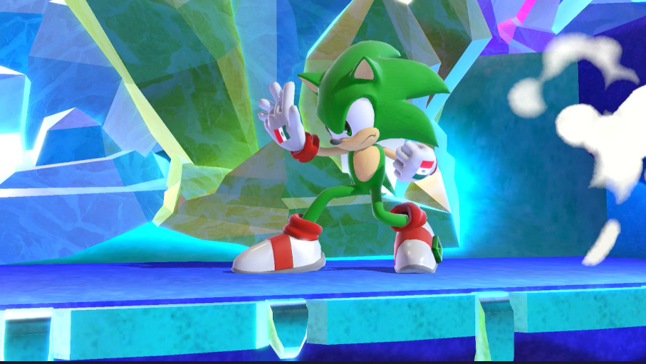 Mexican Flag Sonic! Mod for Super Smash Bros. Ultimate | SSBU Mods