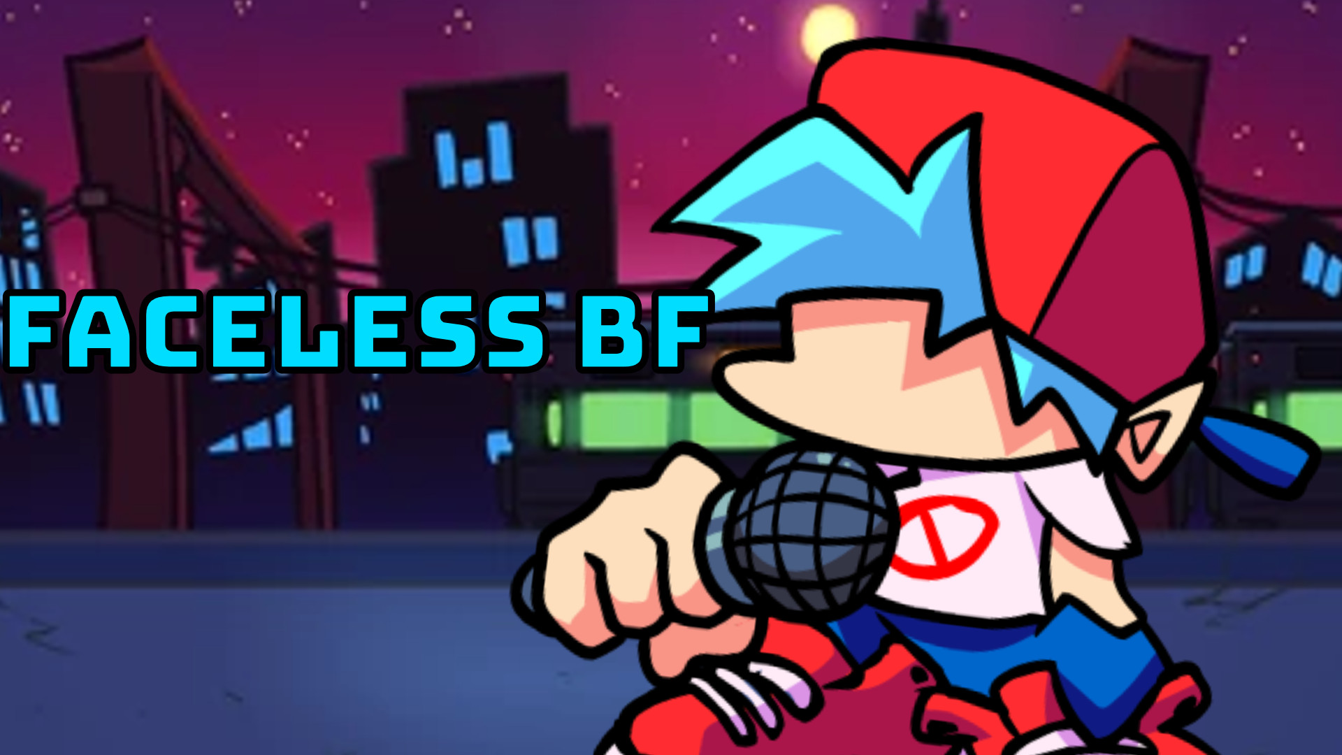 Faceless BF Mod for Friday Night Funkin' | FNF Mods