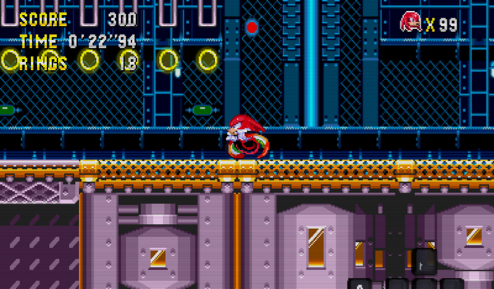 Knuckles fast run s3 style Mod for Sonic 3 A.I.R. | S3AIR Mods
