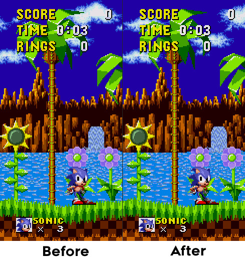 Sonic Un-Forever (Old Sprites) Mod for Sonic the Hedgehog Forever | S1F ...
