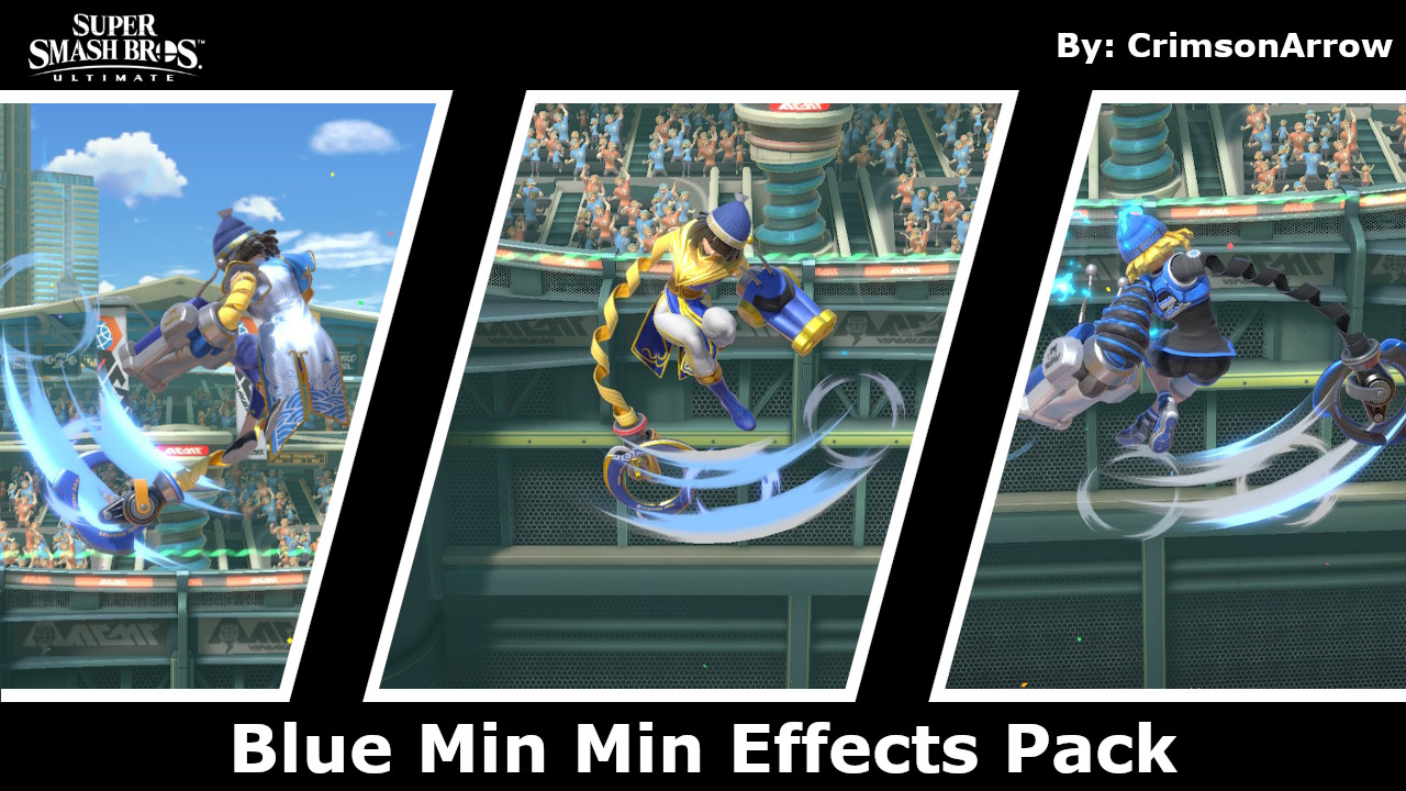 Blue Min Min Effects Pack Mod for Super Smash Bros. Ultimate | SSBU Mods