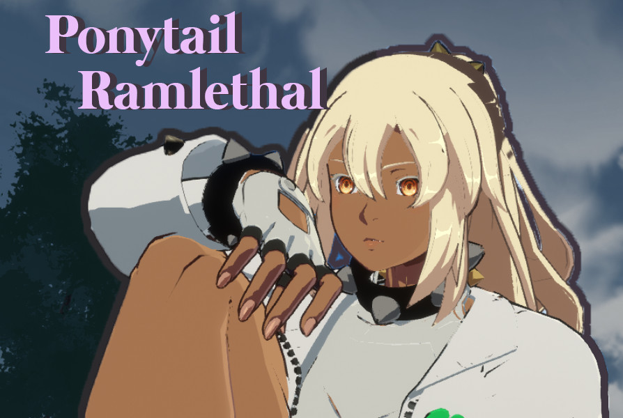 Ponytail Ramlethal Mod for GUILTY GEAR -STRIVE- | GGST Mods