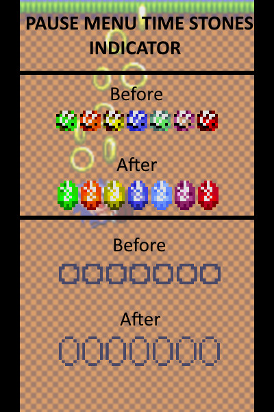 Consistent Time Stones Mod for Sonic CD (2011) | SCD Mods