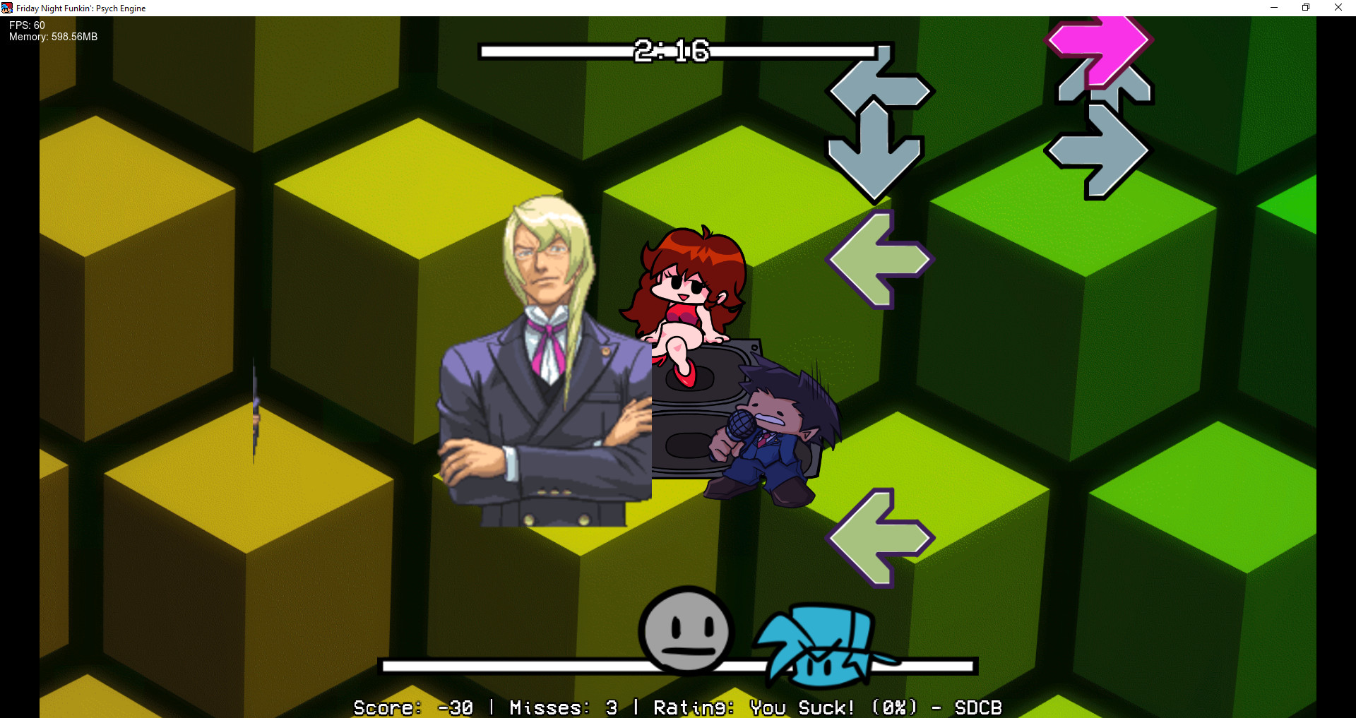 FNF VS KRISTOPH GAVIN Mod for Friday Night Funkin' | FNF Mods