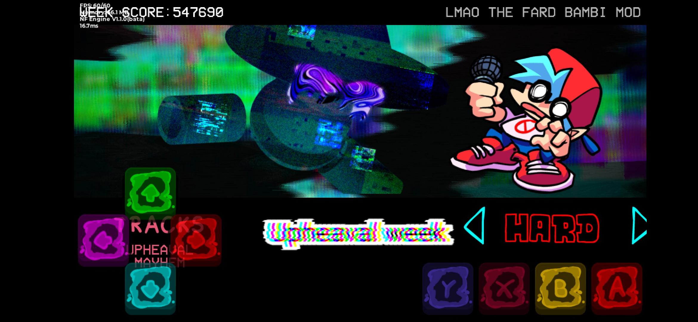 Vs Upheaval Bambi Mod for Friday Night Funkin' | FNF Mods