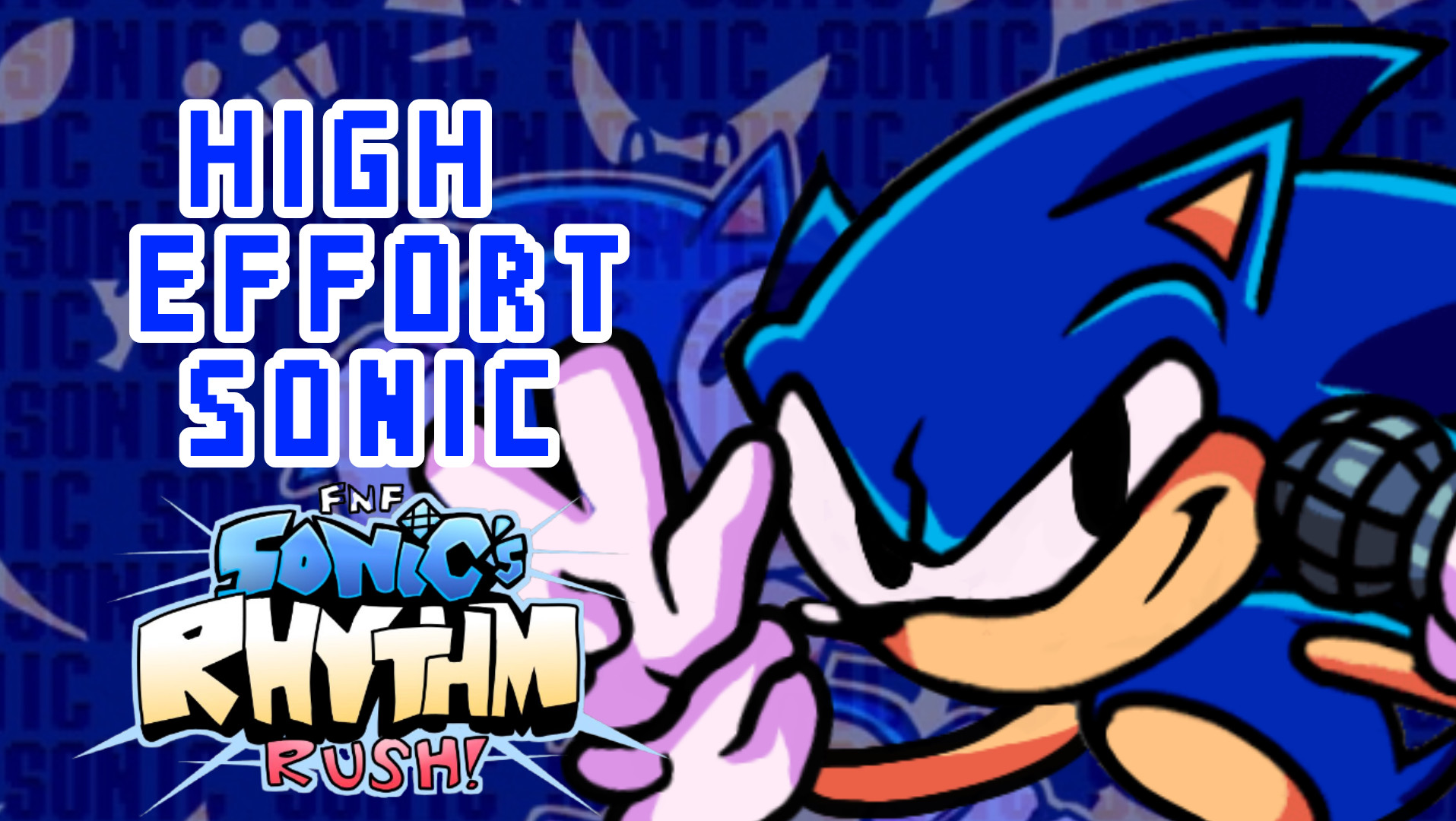 HIGH EFFORT Playable SRR Sonic For Psych Engine! Mod for Friday Night ...