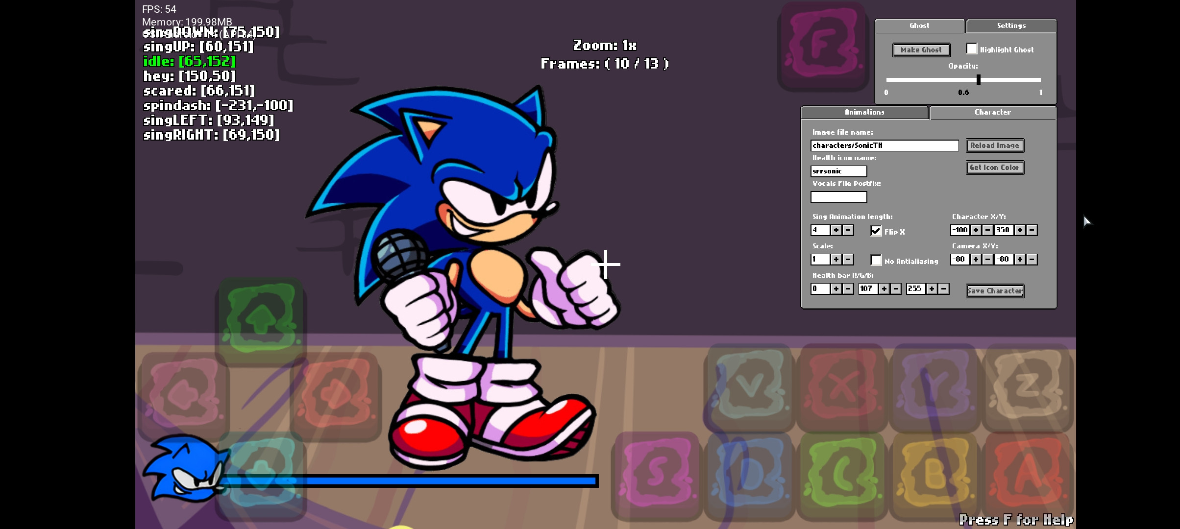 HIGH EFFORT Playable SRR Sonic For Psych Engine! Mod for Friday Night ...