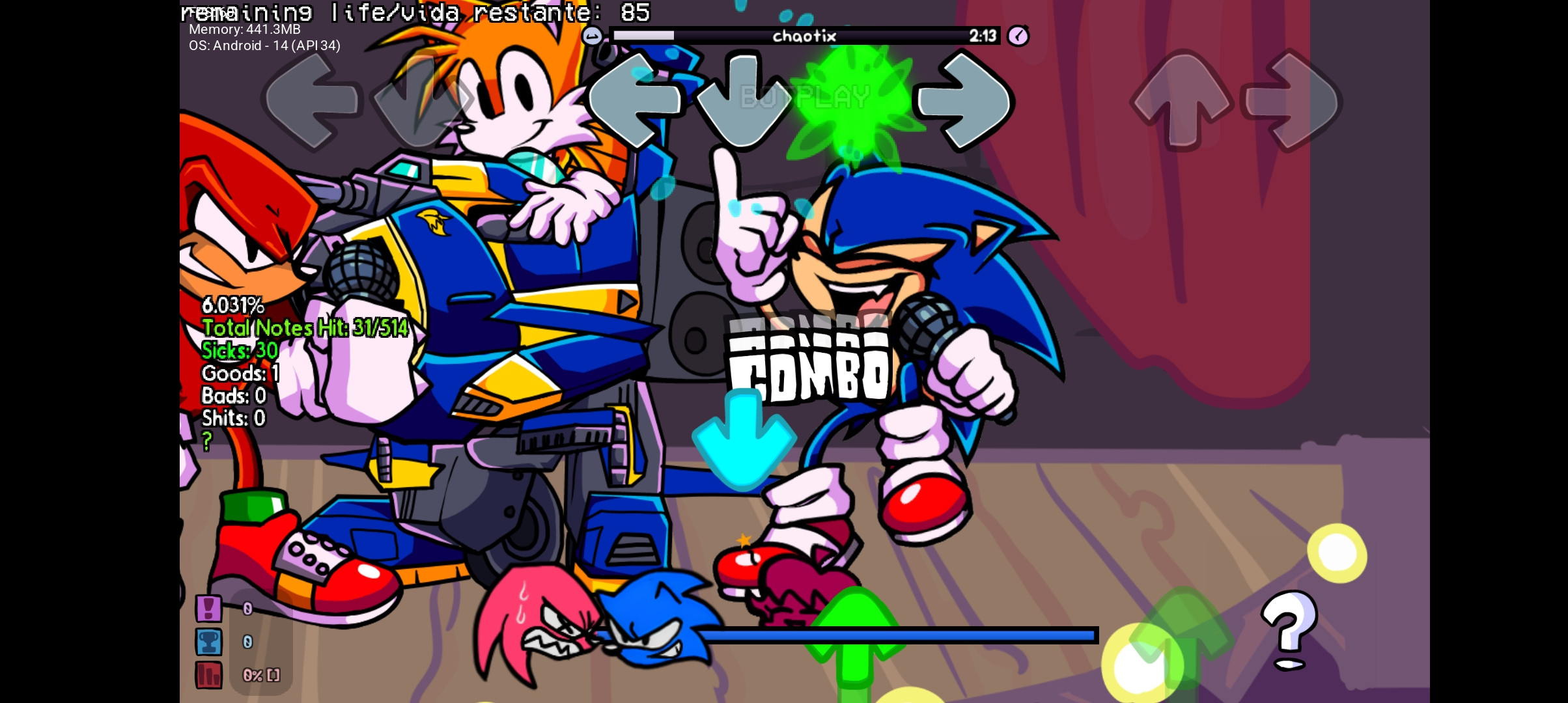 HIGH EFFORT Playable SRR Sonic For Psych Engine! Mod for Friday Night ...