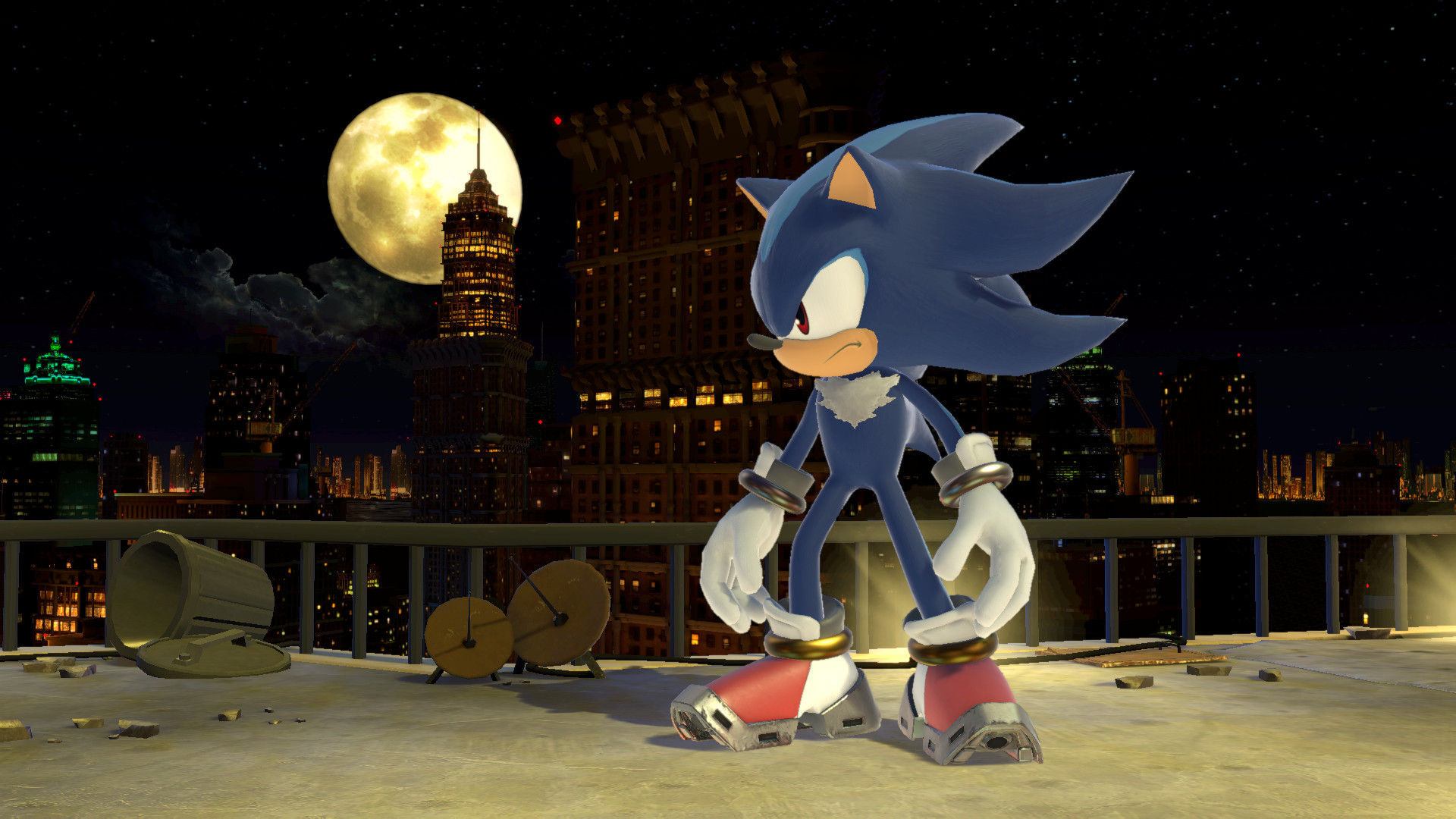 Ultimate Shadow the Hedgehog (Skin + Echo option) Mod for Super Smash ...