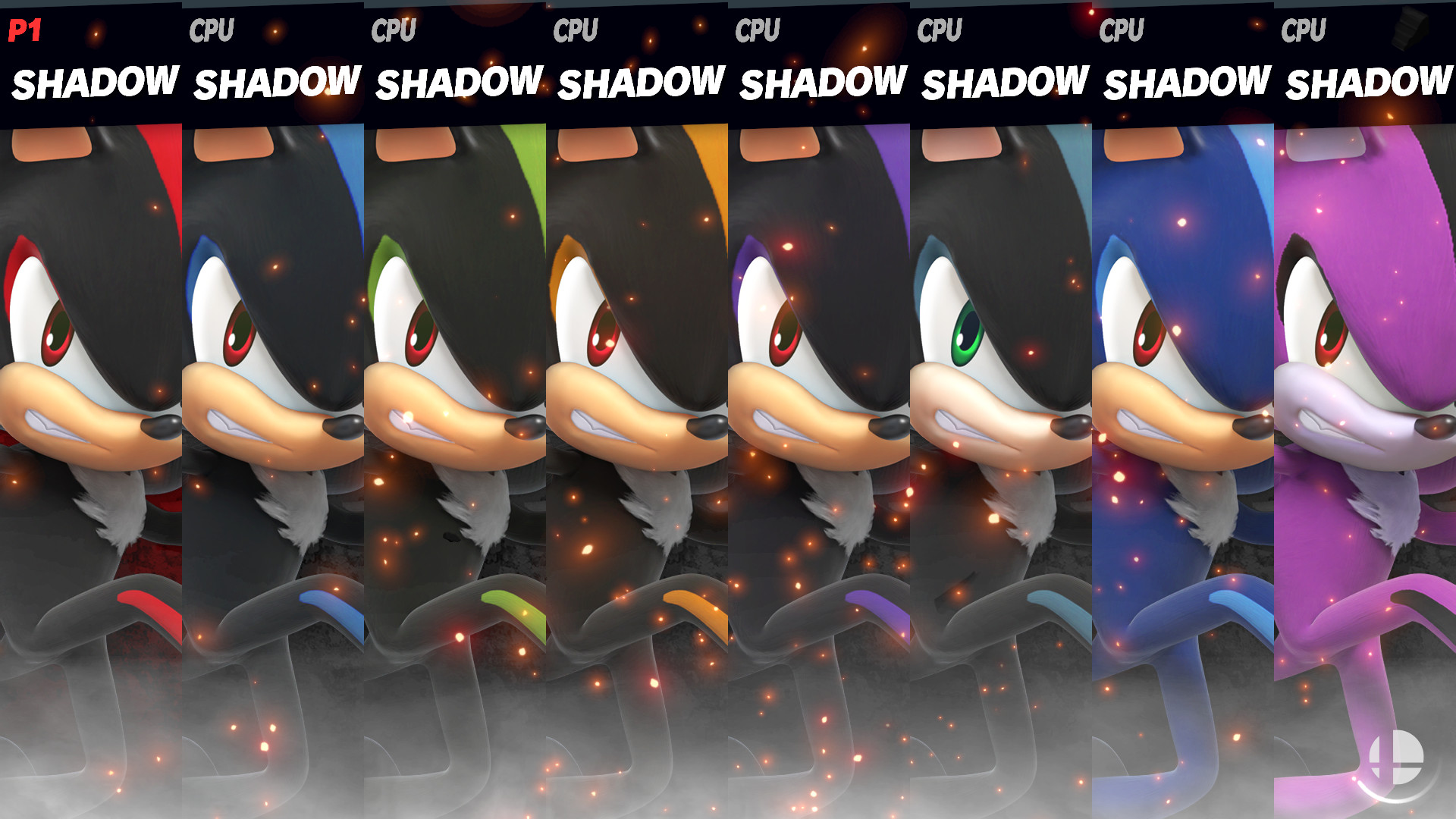 Ultimate Shadow the Hedgehog (Skin + Echo option) Mod for Super Smash ...