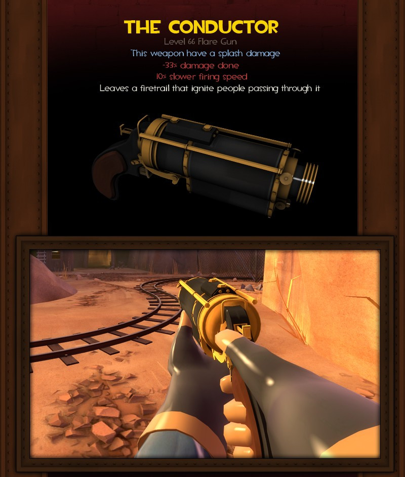 The Conductor (Casual Compatible) Mod for Team Fortress 2 | TF2 Mods