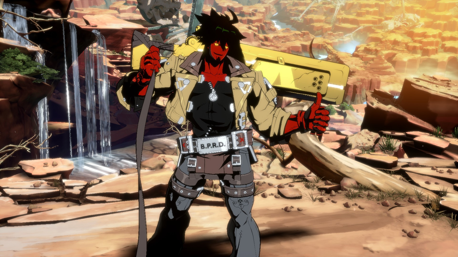 Hellboy Sol Mod for GUILTY GEAR -STRIVE- | GGST Mods