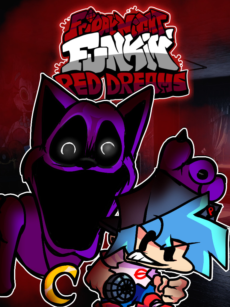 FNF Red Dreams Mod for Friday Night Funkin' | FNF Mods