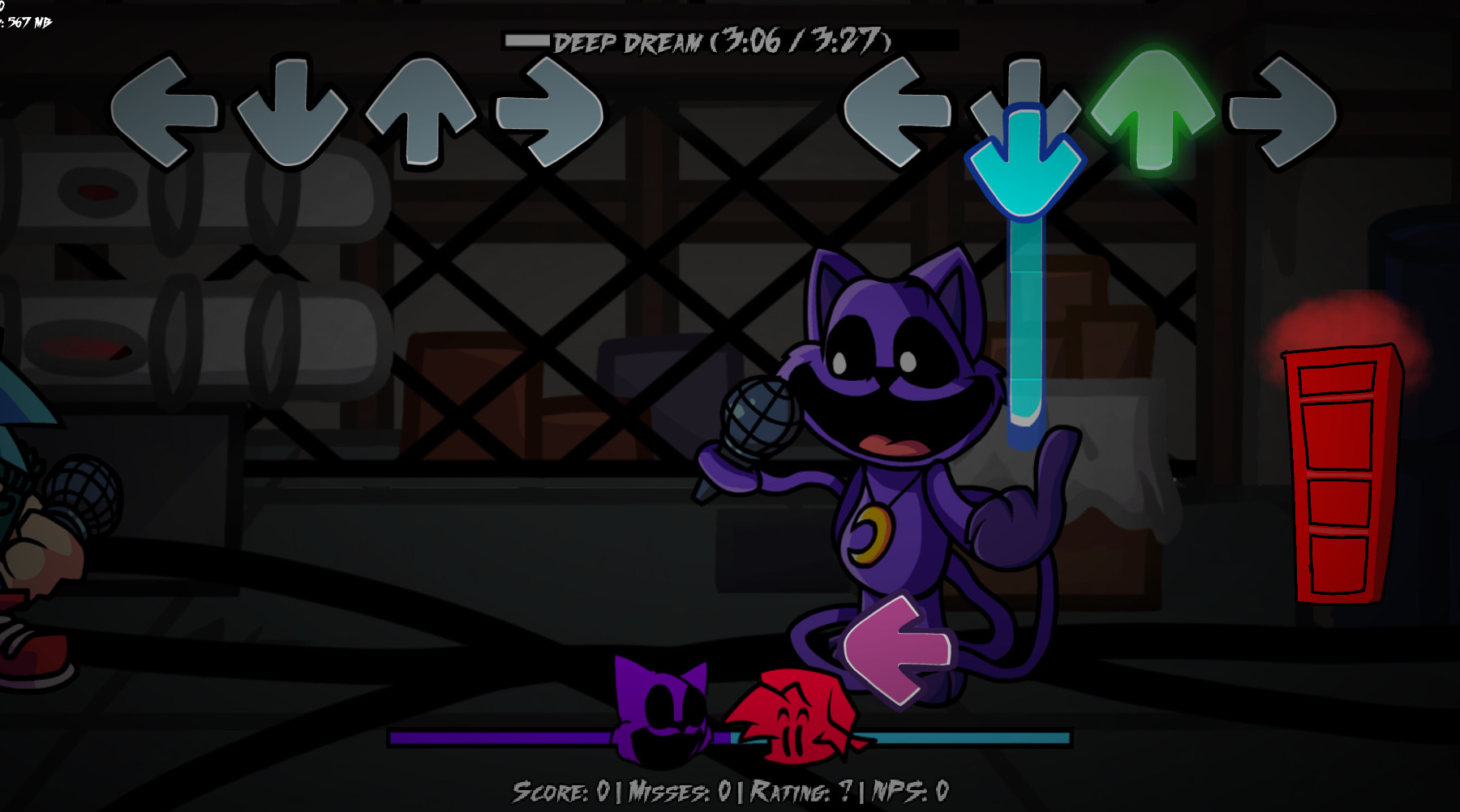 FNF Red Dreams Mod for Friday Night Funkin' | FNF Mods