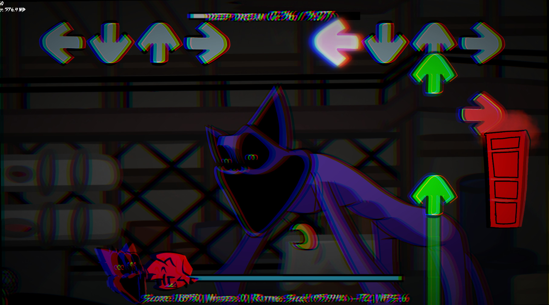 FNF Red Dreams Mod for Friday Night Funkin' | FNF Mods