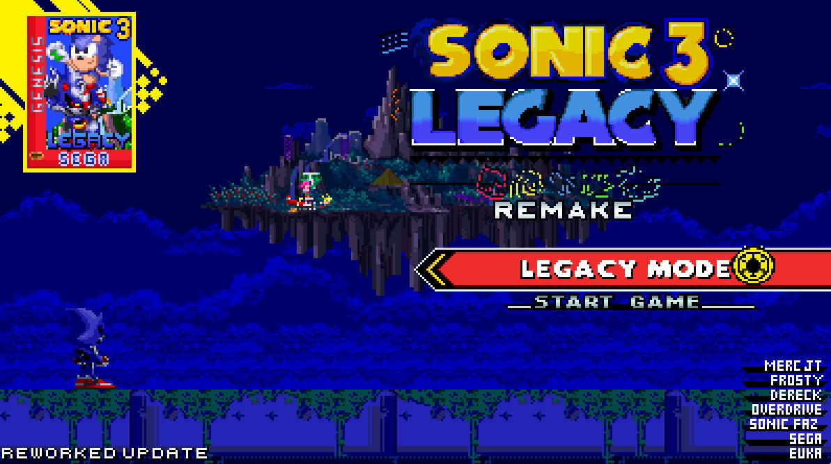 Sonic 3 Legacy Edition Remake Mod for Sonic 3 A.I.R. | S3AIR Mods