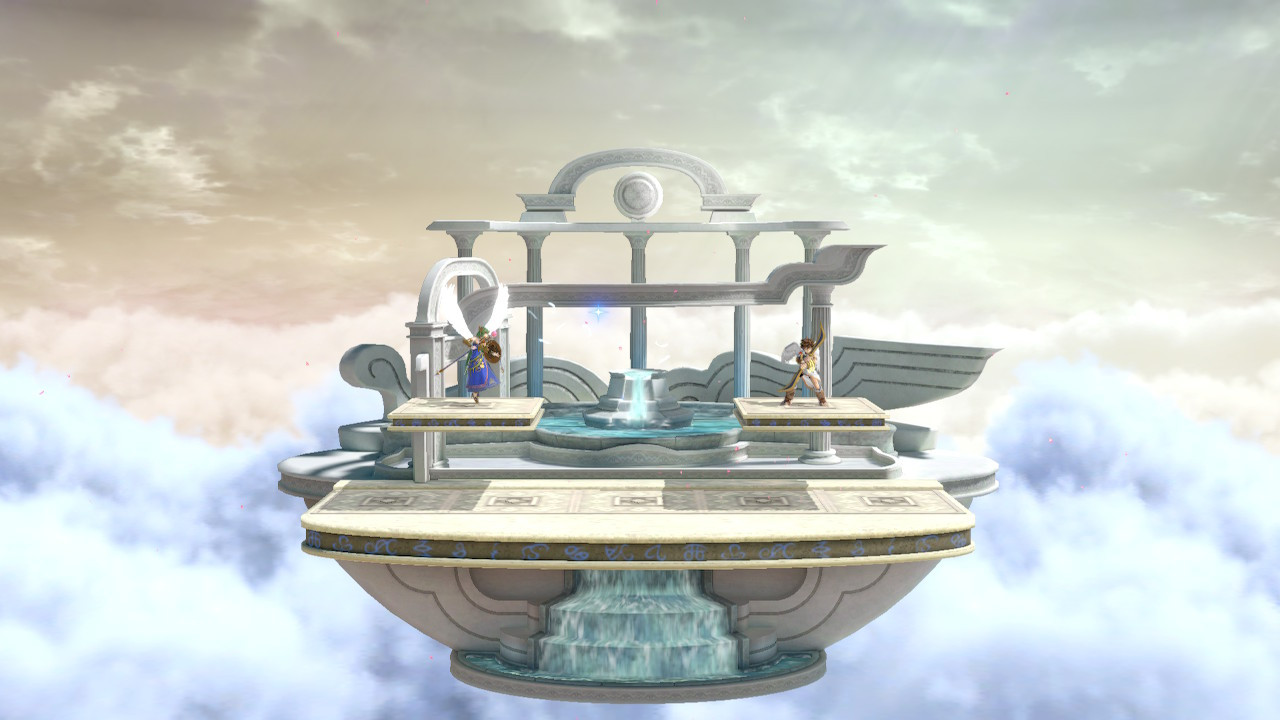 Small Battlefield Aether / Violet Aether Mod for Super Smash Bros ...