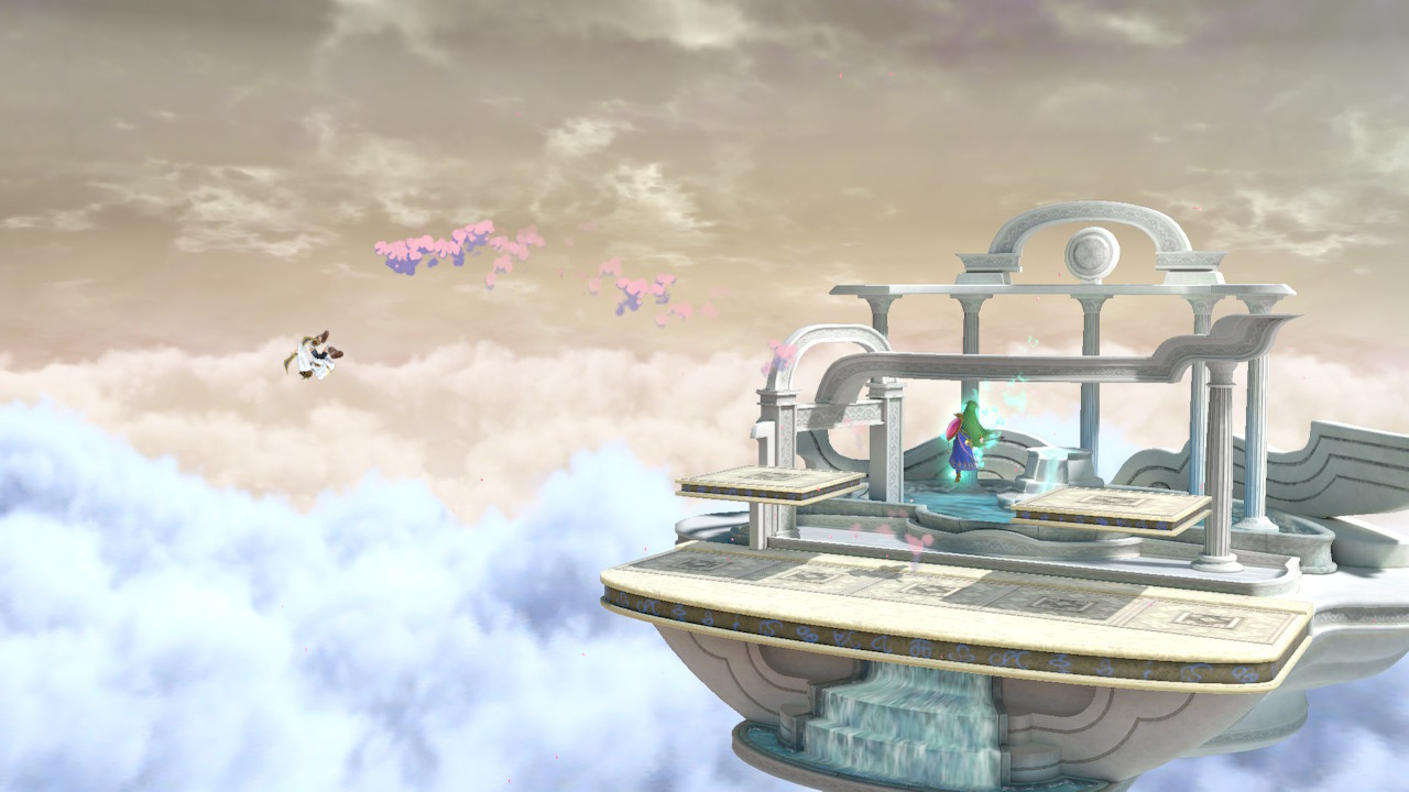 Small Battlefield Aether / Violet Aether Mod for Super Smash Bros ...